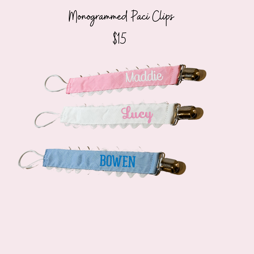 Pacifier Clips – Honey Bee Designs FW